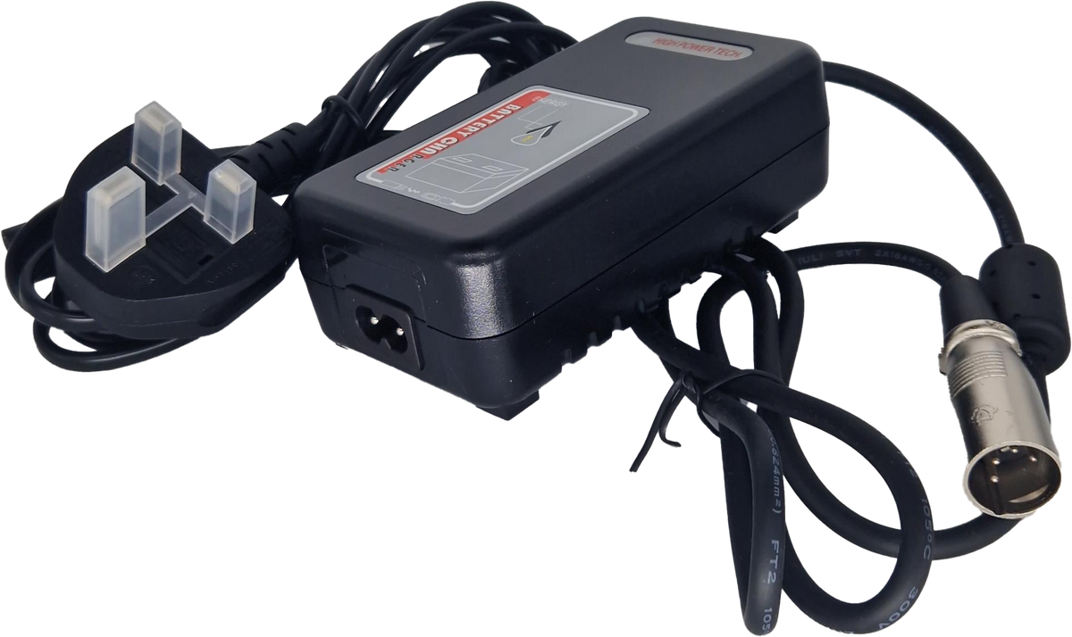 4 pin Lithium Battery Charger — Discount Scooters (Mobility Spares)