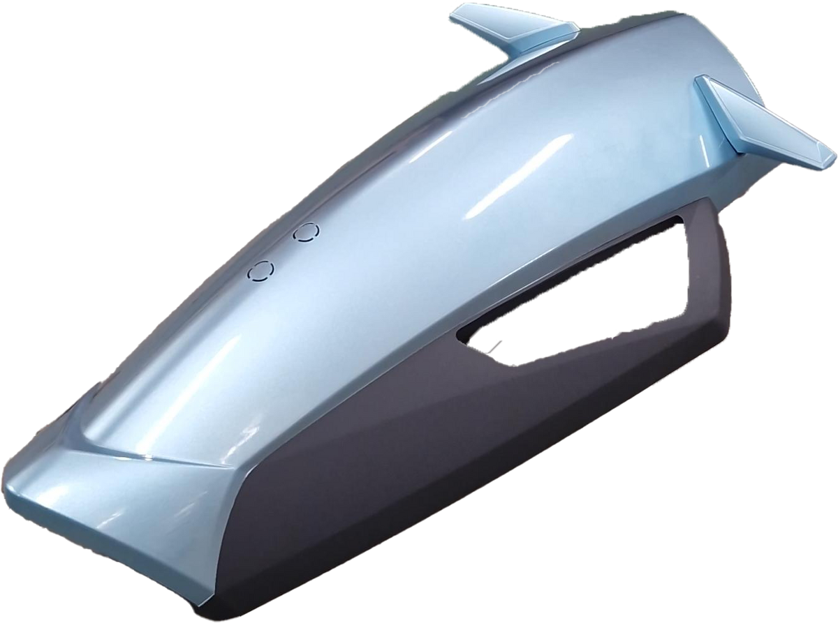 Front Steering Shroud Set Aqua — Discount Scooters (Mobility Spares)