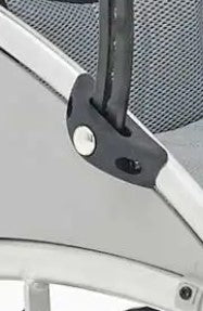 Arm Rest Lock Button & Spring — Discount Scooters (Mobility Spares)