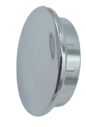 Hub Cap Plain Chrome Finish — Discount Scooters (Mobility Spares)