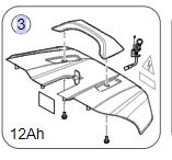 Top Battery Box for Invacare Colibri 12ah — Discount Scooters (Mobility ...