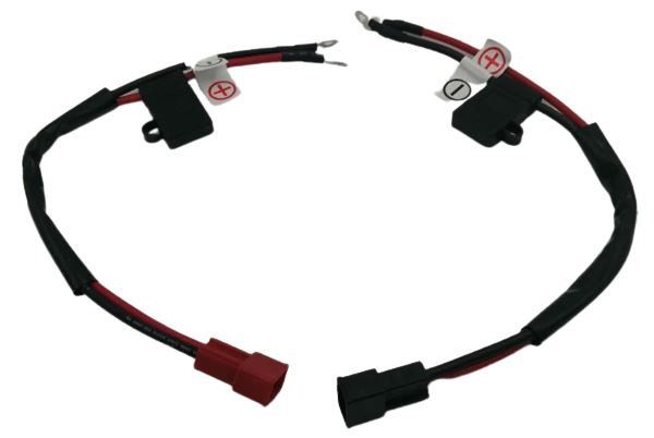Battery Lead Set Fused Shoprider. — Discount Scooters (Mobility Spares)