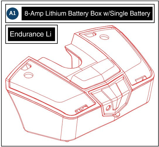 Pride Go-Go Endurance 8ah Battery Pack — Discount Scooters (Mobility ...