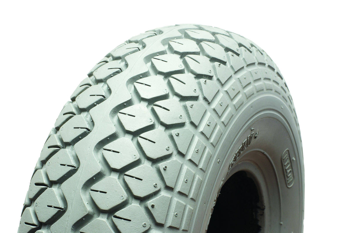 330 x 100 (400x5) Diamond Block Pattern Grey Tyre — Discount Scooters ...