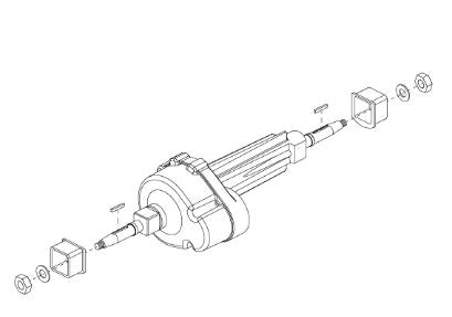 Transaxle Gearbox for Pride Colt XL8 Pursuit — Discount Scooters ...