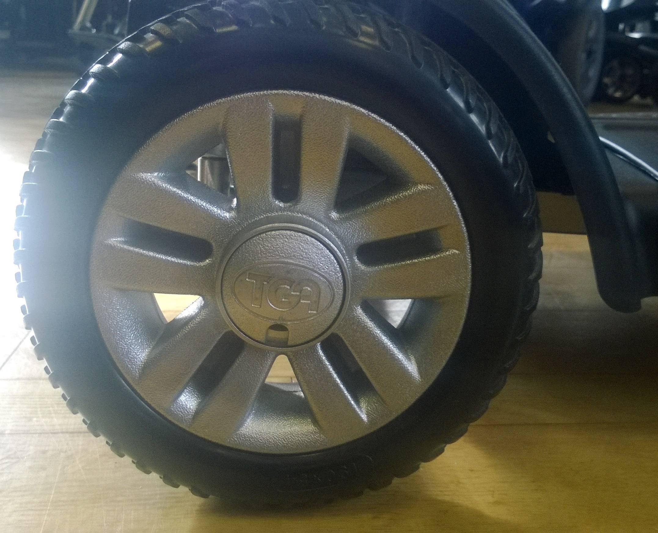 Front Wheel for TGA Eclipse (Black Tyre) — Discount Scooters (Mobility ...
